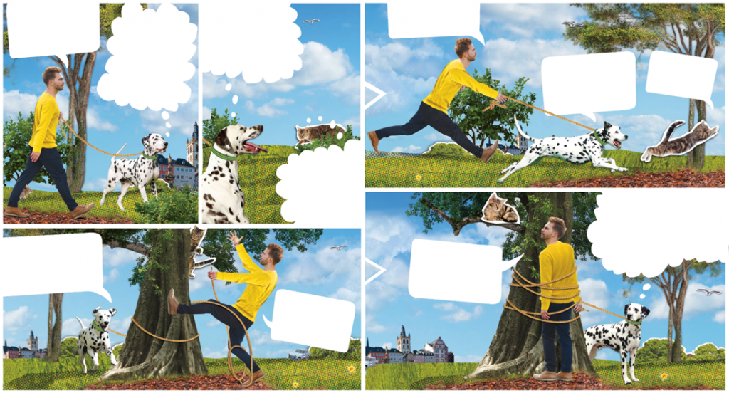 Educatieve illustraties en infographics voor TrabiTour, methode Duits ...